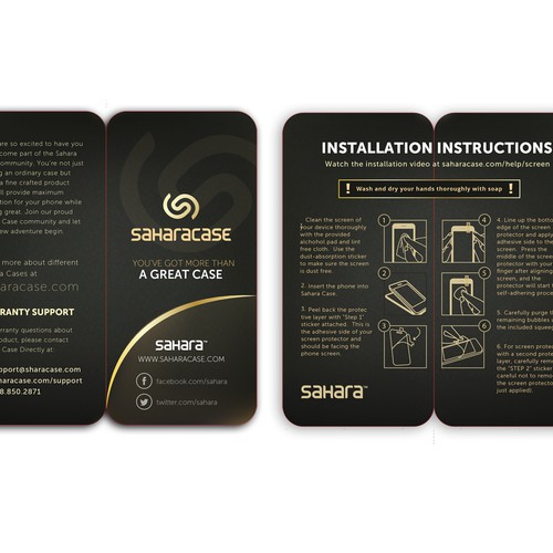 New Retail Phone Case Packaging design for Saharacase | Product ...