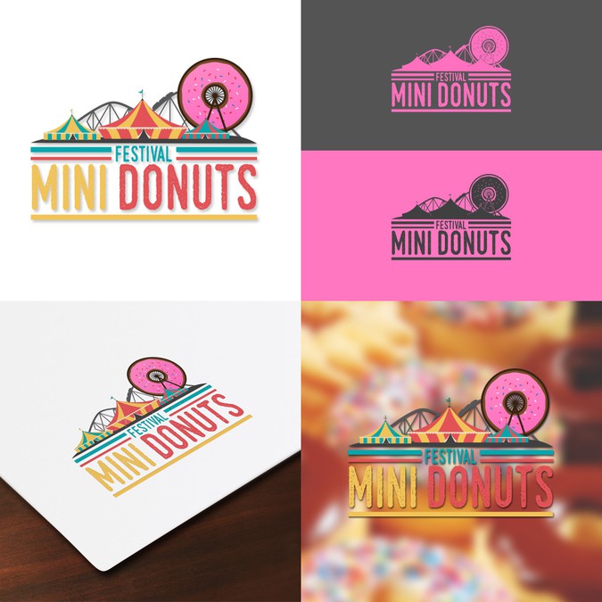 We need logo for mini donuts shop | Logo design contest