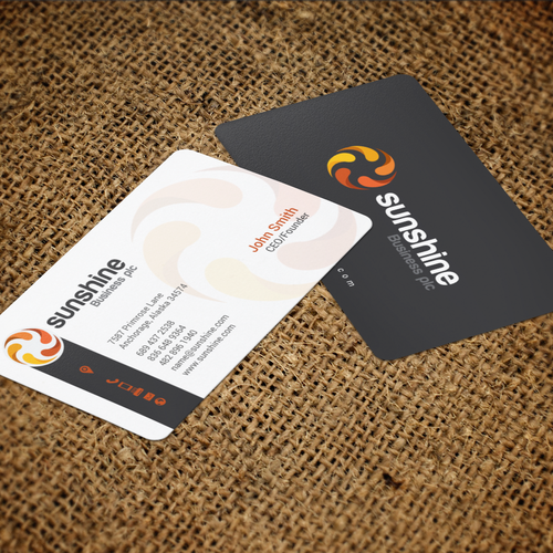 Sunshine | Business card contest