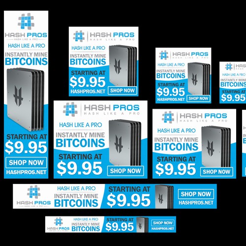 Banner Ads for Bitcoin Mining Company | Banner ad contest
