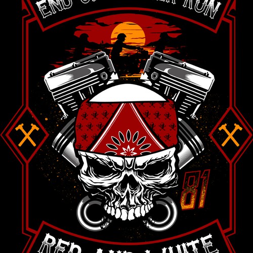 Hells Angels Sonoma County End of summer run 2015 | T-shirt contest