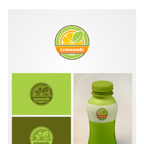 Creating a branding logo and identity for a fresh lemonade beverage ...
