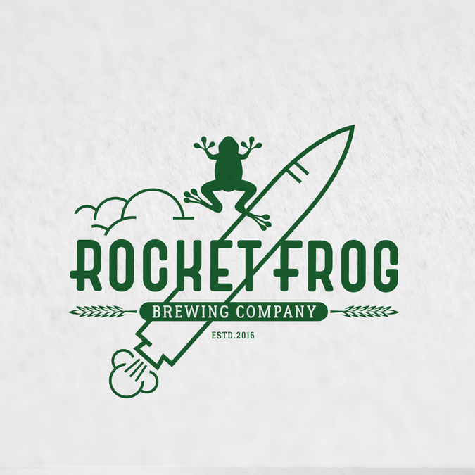 Rocket Frog Brewing Company needs a logo. | Logo & social media pack ...