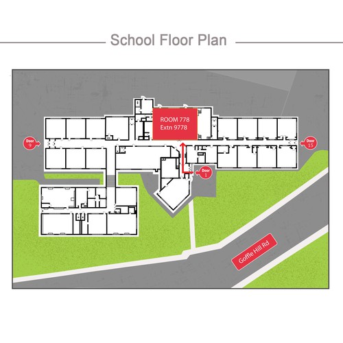 School Design Concept Layout Plan