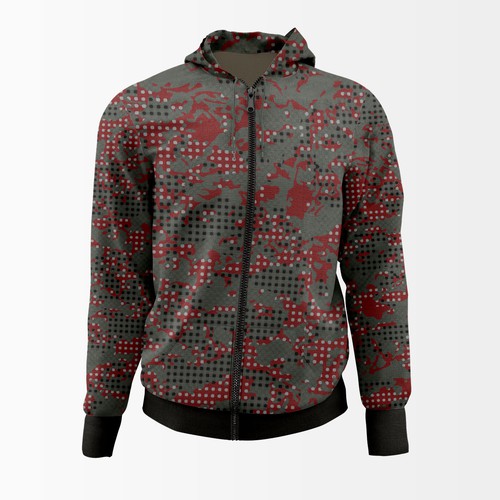 Designs | MILITARY INSPIRED MULTICAM BLACK WITH RED ACCENT ...