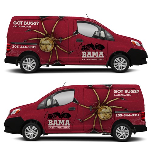 Vehicle Wrap - Pest Control | Car, truck or van wrap contest