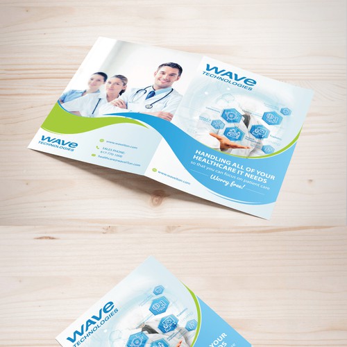 Design a professional, modern, eye-catching healthcare services booklet ...
