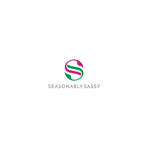 Seasonably Sassy Logo Design for Women's Lifestyle Brand | Logo design ...