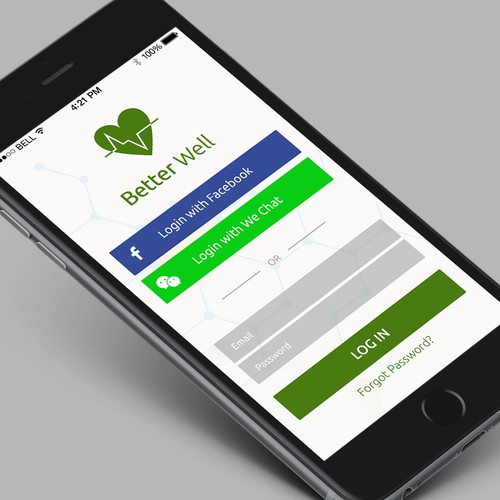 Create UI for a Health Awareness Quiz app | App design contest