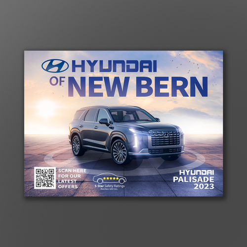 Designs | Flyer for Hyundai car dealership showing off the new Palisade ...