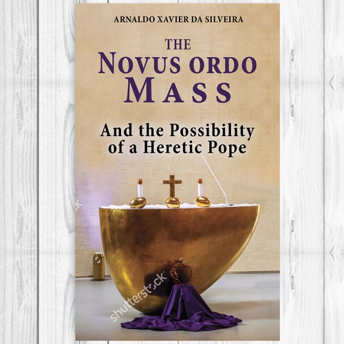 Catholic mass book cover | Book cover contest | 99designs
