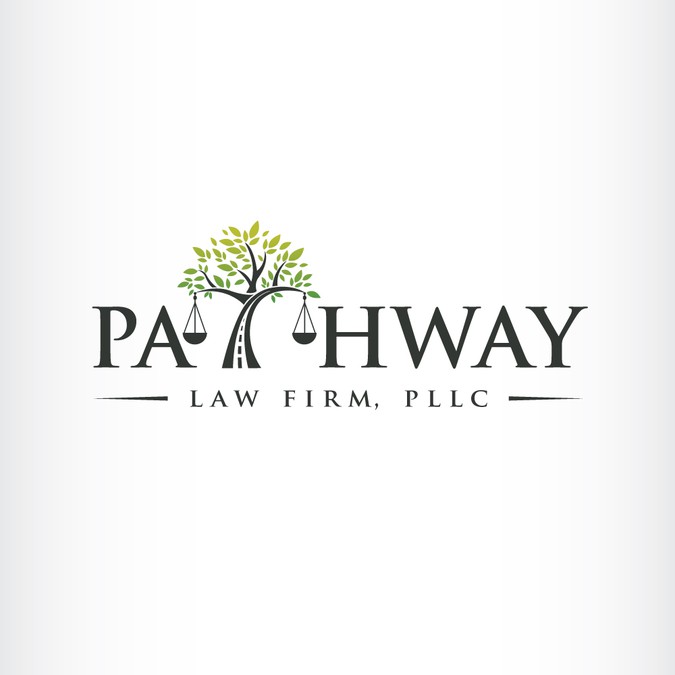 Logo for Pathway Law Firm, PLLC to bring its client's a "Pathway to ...
