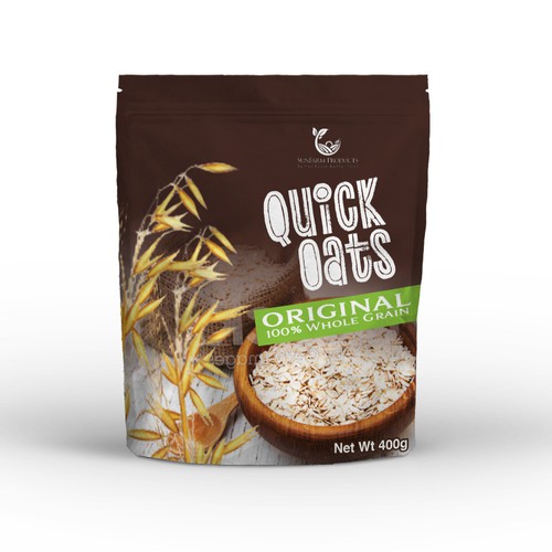 Designs | Create a package for our new product-quick oats | Product ...