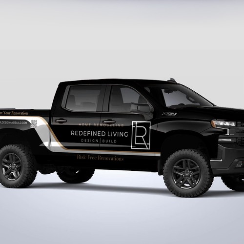 Designs | Sophisticated truck wrap for a Design and Build Home ...