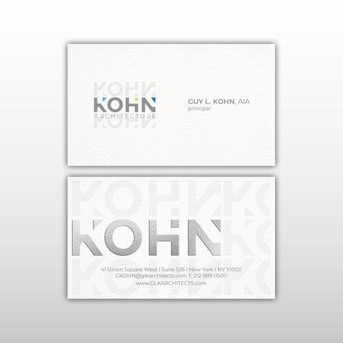 Designs | Kohn Architecture Identity | Logo & brand identity pack contest