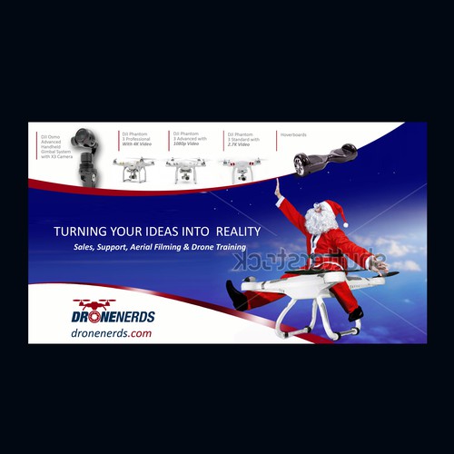 Design eye catching 6 x 11 postcard mailer for our drone company that ...