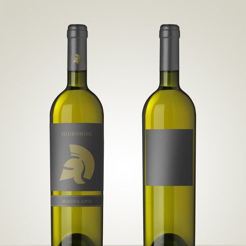 Label for mead ("honey "wine") - Magna Apis | Product label contest