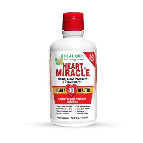 Designs | New look for Heart Miracle | Product label contest