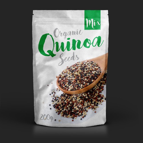 Designs | Elegant Quinoa Packaging Design | Product packaging contest
