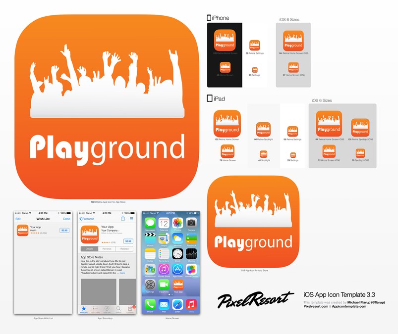 A simple IPhone App icon that captures passion and engagement | Icon or ...