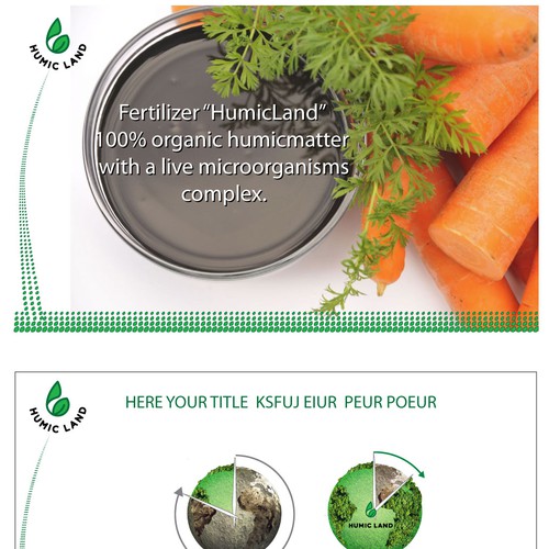 Presentation for Organic Fertilizer | PowerPoint template contest