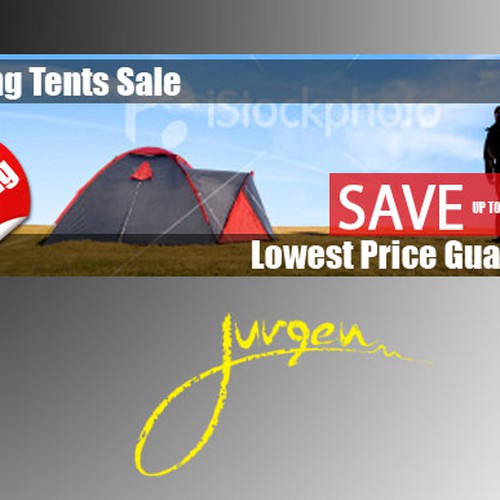 Tent Sale Graphic