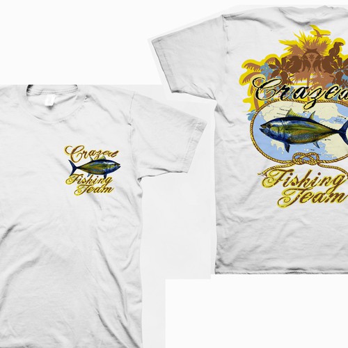 CRAZED LOGO FOR FISHING TEAM | T-shirt contest