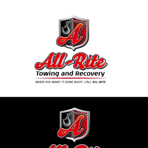 Create a captivating logo for a towing and recovery business (All-Rite ...