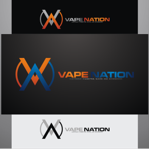 logo and business card for Vape Nation | Logo & business card contest