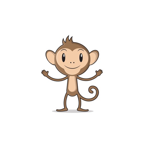 Cute/Funny/Sassy Monkey Character (12 Sticker Pack) | Character or ...