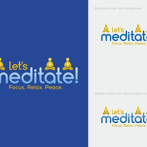 Designs | Inspire people around the world to meditate together: "Let's ...