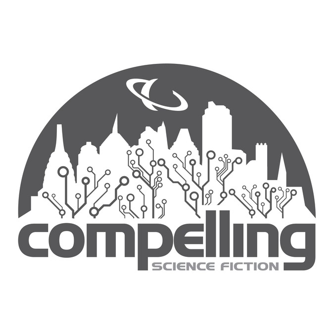 Create an inspiring science fiction magazine logo for Compelling ...