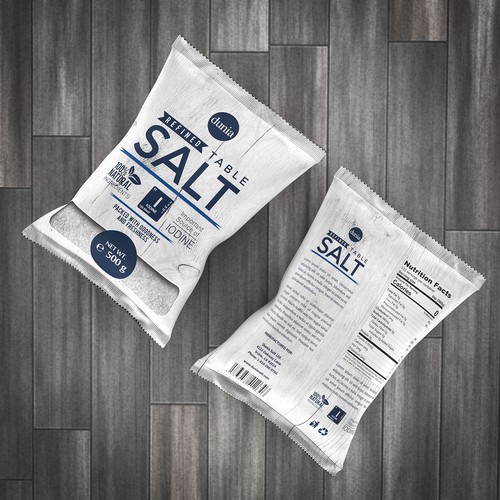 Designs | Newcomer in refined table salt business, need fresh design to ...