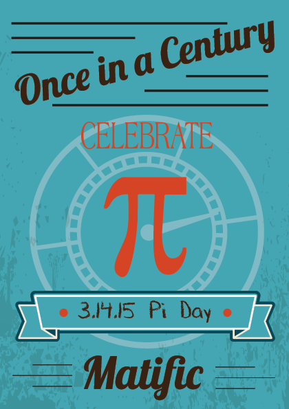 Pi Day | Postcard, flyer or print contest
