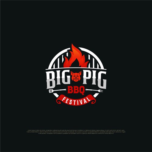 Designs | Design a logo for the BIG PIG BBQ Contest | Logo design contest