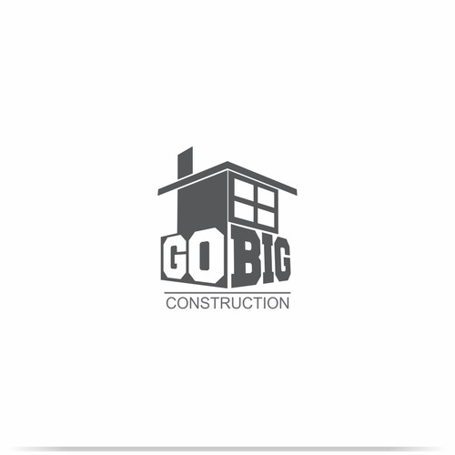 Logo for construction company in Toronto- Go Big Construction. | Logo ...