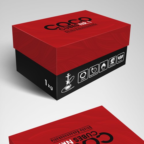 Design a box for Shisha charcoal cubes | Product packaging contest