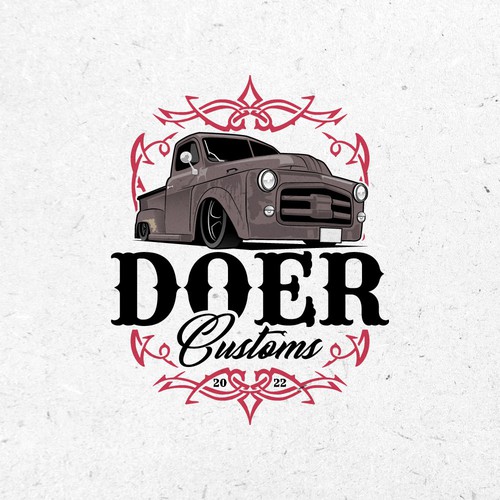 Designs | Retro logo needed for Hotrod Custom Shop | Logo design contest