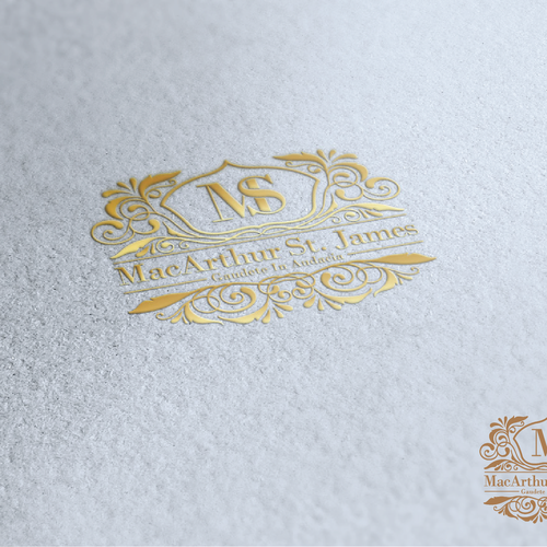 Create a sophisticated, elegant, stately logo for a luxury holiday ...