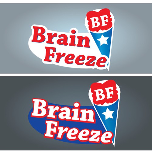 logo for Brain Freeze | Logo design contest