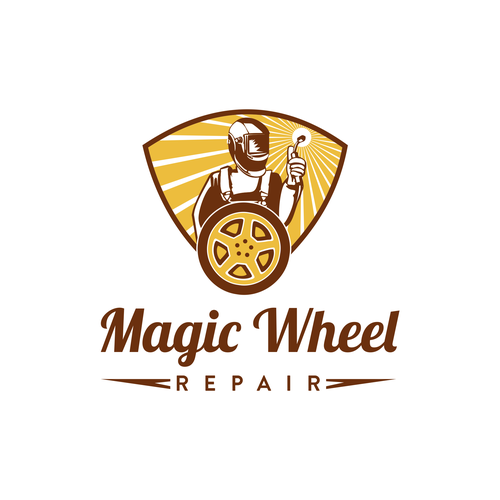 Logo For Magic Wheel Repair | Logo design contest