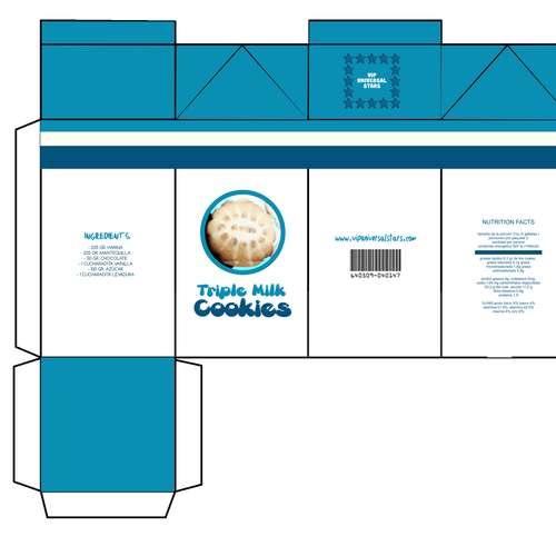 Designs | TRIPLE MILK COOKIES. | Product packaging contest