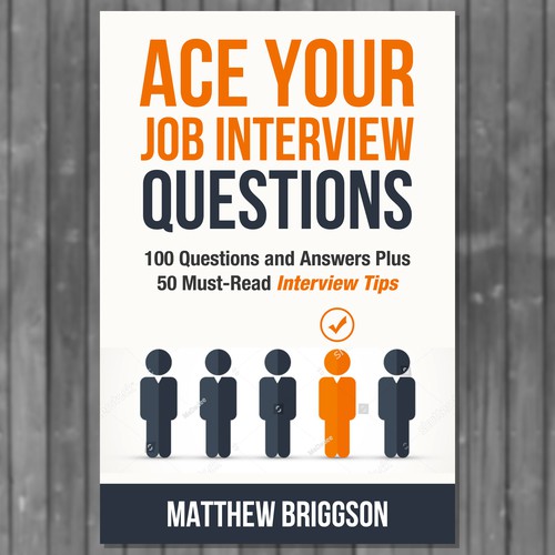 Design a book cover for a job interview book. | Book cover contest
