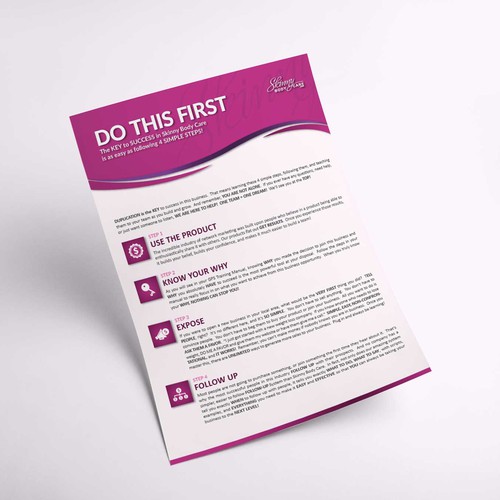 QUICK FLYER FOR MLM COMPANY - NEW | Postcard, flyer or print contest