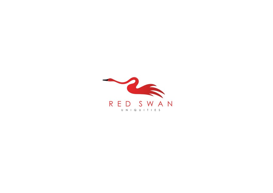logo for Red Swan Uniquities | Logo design contest