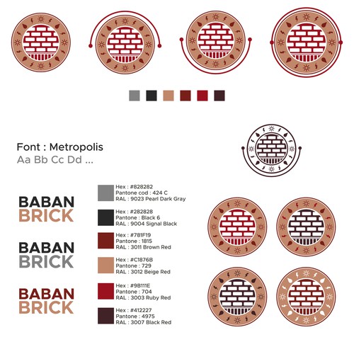 Designs | From Heritage to Innovation: Baban Brick Logo Design ...