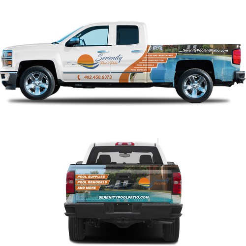 Pool and Spa Company needs wrap designed! Summer Fun! | Car, truck or ...