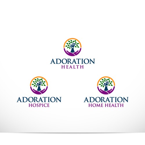 Create a compassionate looking logo for a new home health and hospice ...