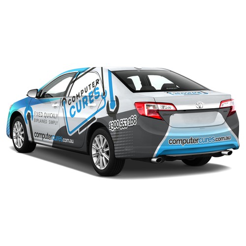 Design a world class Car Wrap for Computer Repair and IT Support ...