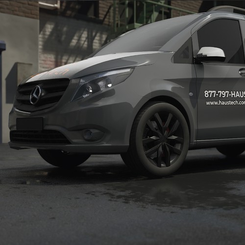 Designs | Haustech Mercedes Metris Wrap | Car, truck or van wrap contest